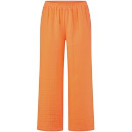 Peter Hahn - 7/8-Hose, orange, Gr. 40 / M - Baumwolle
