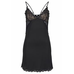 Lascana Neglig&eacute; Damen Gr&ouml;&szlig;e 36/38 schwarz