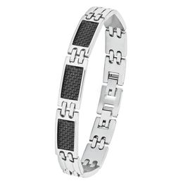 Amor Armband Herren Gr&ouml;&szlig;e One Size schwarz / silber