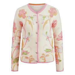 HERZENS - Strickjacke, weiss, Gr. 36 / S - Wolle