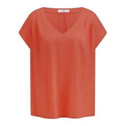 Emilia Lay - Bluse mit V-Ausschnitt, orange, Gr. 40 / M