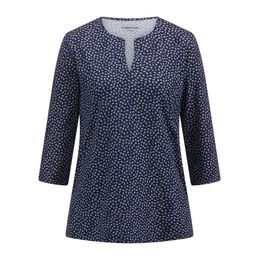 Green Cotton - Shirt Erika, blau, Gr. 40 / M - Baumwolle
