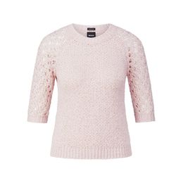 BOSS - Rundhals-Pullover Fanuka, ros&eacute;, Gr. 36 / S - Baumwolle