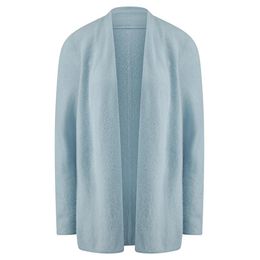 include - Long-Strickjacke aus Kaschmir, blau, Gr. 42 / M - Kaschmir