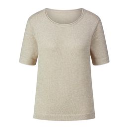 St. Emile - Rundhals-Pullover, beige, Gr. 48 / XL - Baumwolle