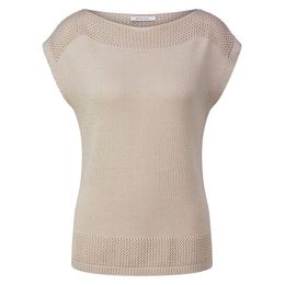 Peter Hahn - Stricktop, beige, Gr. 36 / S - Baumwolle
