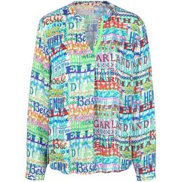 Peter Hahn - Bluse, blau, Gr. 44 / L