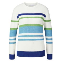 Peter Hahn - Rundhals-Pullover, blau, Gr. 52 / XXL - Baumwolle
