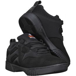 Gleitschuh EPIC GRINDSHOES "Low Raven" Gr. 47, schwarz, Inlineskates_Rollschuhe, 47 (bis ), Leder, Gleitschuh