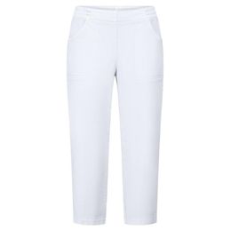 Peter Hahn - Capri-Hose, weiss, Gr. 48 / XL - Baumwolle
