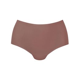 High-Waist-Slip Anita "High Waist Essentials", Damen, Gr. LXL, rot (berry), Stoff, Obermaterial: 80% Polyamid PA. 20% Elasthan EL., Unterhosen High-Waist-Slip