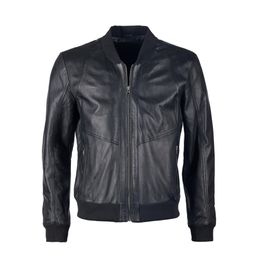 Blouson JCC "Lederblouson 6010092-2", Damen, Gr. L, schwarz, Obermaterial: 100% Lammleder LEL. Futter: 100% Baumwolle CO., Jacken Blouson