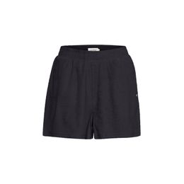 Sweatshorts oxmo "Sweatshorts OXFrinka", Damen, Gr. S, N-Gr, schwarz, Obermaterial: 80% Baumwolle CO. 20% Polyester PES., Hosen Sweatshorts