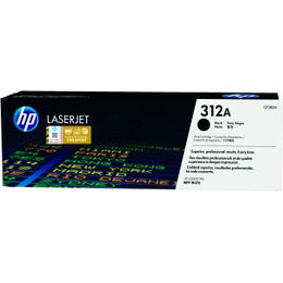 HP Tonerkartusche "HP original Toner 312 Gr&ouml;&szlig;e A+X Farben: B/C/M/Y", schwarz (schwarz 1), Tonerpatronen, Tonerkartusche