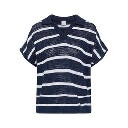 Rabe - Polo-Pullover, blau, Gr. 44 / L