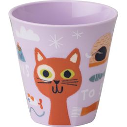 Koziol Nora Cup M Purrs Reasons Becher 300 ml lavender - Becher & Tassen
