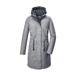 G.I.G.A. by Killtec Parka "GW 46 WMN PRK", Damen, Gr. 46, blau (navy), Oberseite: 100% Polyester;R&uuml;ckseite: 100% Polyester;Obermaterial 2: 100% Polyester;Futter: 100% Polyester;F&uuml;llung: 100% Polyester, G.I.G.A. DX BY KILLTEC, Jacken Parka, Vielseitiger Damen Parka, 2-Wege-Rei&szlig;verschluss, abnehmbare Kapuze