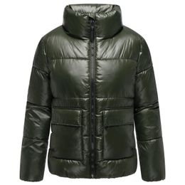 Kurzjacke Navahoo "Kurzjacke Eispracht 14", Damen, Gr. 3XL, gr&uuml;n (schwarz olive), Obermaterial: 100% Polyester PES. Obermaterial: Futter: 100% Polyester PES. 100% Polyester PES., Jacken Kurzjacke