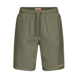 Sweatshorts Blend "Sweatshorts BHBasti", Damen, Gr. M, N-Gr, gr&uuml;n (dusty olive), Obermaterial: 70% Baumwolle CO. 28% Polyester PES. 2% Elasthan EL., Hosen Sweatshorts
