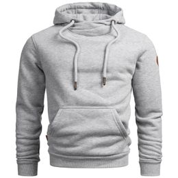 Kapuzenpullover Alessandro Salvarini "Alessandro Salvarini Herren Hoodie AS294", Herren, Gr. XXL, grau (hellgrau), Obermaterial: 65% Baumwolle CO. 35% Polyester PES., Sweatshirts Kapuzenpullover