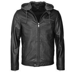 Lederjacke Maze "Lederjacke 42021311", Damen, Gr. S, schwarz, Obermaterial: 100% Lammnappaleder LANA. Futter: 100% Baumwolle CO., Jacken Lederjacke