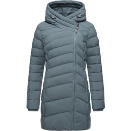 Wintermantel Ragwear "Wintermantel Teela", Damen, Gr. M, grau, Obermaterial: 100% Polyester PES. Obermaterial: Futter: 100% Polyester PES. 100% Polyester PES., M&auml;ntel Wintermantel