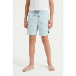 Badeshorts Brunotti, Jungen, Gr. 140, N-Gr, mist, Obermaterial: 100% Polyamid. Futter: 100% Polyester, Badehosen Badeshorts, f&uuml;r Kinder und Jugendliche, leichtes Material, schnelltrocknend