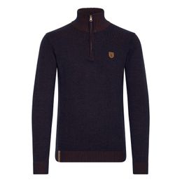 Troyer INDICODE "Troyer IDNathen", Herren, Gr. L, blau (navy), Obermaterial: 75% Baumwolle CO. 25% Polyacryl PAN., Pullover Troyer