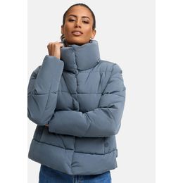 Winterjacke Marikoo "Marikoo Jalliaa Damen Winterjacke N022", Damen, Gr. XXL, blau (stormy blau), Obermaterial: 100% Polyester PES., Jacken Winterjacke