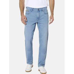 5-Pocket-Jeans Babista "Jeans BELLUIS", Herren, Gr. 29, N-Gr, blau (hellblau), Obermaterial: 98% Baumwolle CO. 2% Elasthan EL., Jeans 5-Pocket-Jeans