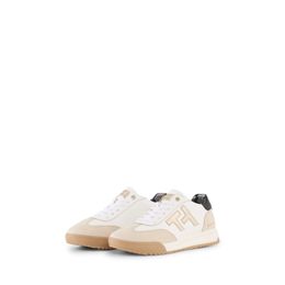 Tom Tailor Damen Sneaker mit Colour-Blocking, beige, Uni, Gr. 37