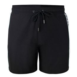 Badeshorts YEAZ "Badeshorts SEABEAT", Herren, Gr. M, US, schwarz, Obermaterial: 92% Polyester PES. 8% Elasthan EL., Badehosen Badeshorts