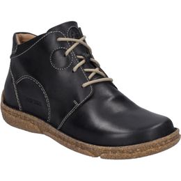 Stiefelette Josef Seibel "Neele 46, schwarz", Damen, Gr. 37, schwarz, Obermaterial: 100% Rindsleder Leather cow., Schuhe Stiefelette