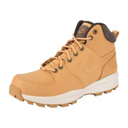 Sneaker Nike Sportswear "Manoa Leather", Herren, Gr. 42,5, haystack, haystack, velvet braun, Leder, Schuhe Sneaker