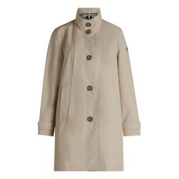 Sommerjacke Betty Barclay "Sommerjacke mit Kragen", Damen, Gr. 48, beige, Obermaterial: 62% Baumwolle CO. 38% Polyamid PA., Jacken Sommerjacke