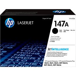 HP Tonerkartusche "HP original Toner 147 schwarz, Gr&ouml;&szlig;e A+X", schwarz, Tonerpatronen, Tonerkartusche
