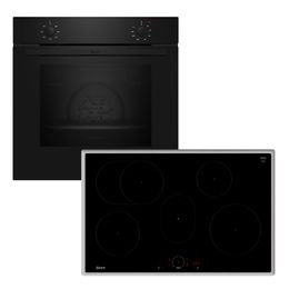 Neff Backofen-Set "BX18IB", Energieeffizienz: A, schwarz, Herdsets, Backofen-Set
