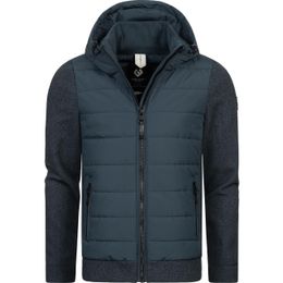 Steppjacke Ragwear "Steppjacke Doryan Mel", Herren, Gr. S, blau (night blau), Obermaterial: 100% Polyester PES. Obermaterial: 100% Polyester PES. Futter: 100% Polyester PES. 100% Polyester PES., Jacken Steppjacke