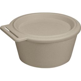 Koziol Move Box Schale mit Deckel 250 ml nature desert sand - Sch&uuml;sseln & Schalen