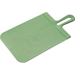 Koziol Snap L Schneidebrett mit Klappfunktion 46,4 x 24,2 cm nature leaf green - Schneidebretter