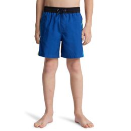 Badeshorts Quiksilver "Everyday Holmes Volley 16", Kinder, Gr. 10, monaco blau holmes, Obermaterial: 100% Microfaser;, Badehosen Badeshorts
