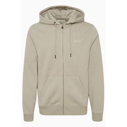 Kapuzensweatjacke Blend "Kapuzensweatjacke BHDowntown", Herren, Gr. M, beige (crockery), Obermaterial: 50% Baumwolle CO. 50% Polyester PES., Sweatjacken Kapuzensweatjacke