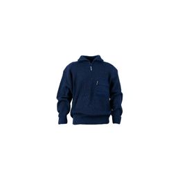Troyer Terratrend Job "Troyer", Damen, Gr. XXL, blau (marineblau), Obermaterial: 70% Polyacryl PAN. 30% Wolle mw., Pullover Troyer