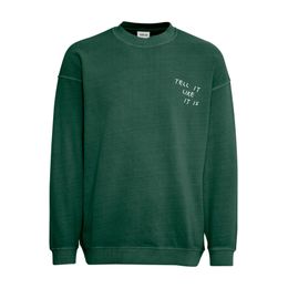 !Solid Longpullover SOLID "Sweatshirt SDIngvor", Herren, Gr. S, gr&uuml;n (garden topiary), Obermaterial: 100% Baumwolle CO., Sweatshirts Longpullover