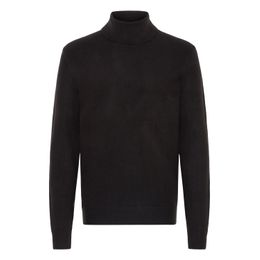 Rollkragenpullover Casual Friday "Rollkragenpullover CFHEINE roll neck", Herren, Gr. S, schwarz (schwarz beauty), Obermaterial: 65% Polyacryl PAN. 27% Nylon NY. 5% Wolle mw. 3% Polyester PES., Pullover Rollkragenpullover