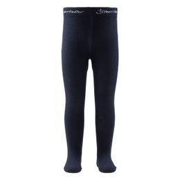 Strumpfhose Sterntaler "Strumpfhose Wolle", Jungen, Gr. 50, blau (marine), Obermaterial: 87% Wolle WO. 10% Polyamid PA. 3% Elasthan EL., Strumpfhosen Strumpfhose