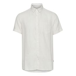 !Solid Blusenshirt SOLID "Leinenhemd SDAllan", Herren, Gr. XXL, wei&szlig; (sanftes wei&szlig;), Obermaterial: 58% Leinen LI. 42% Viskose CV., Hemden Blusenshirt