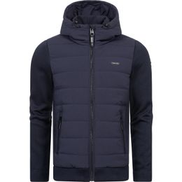 Steppjacke Ragwear "Steppjacke Doryan", Herren, Gr. XXL, blau (navy24), Obermaterial: 98% Nylon NY. 2% Elasthan EL. Obermaterial: 100% Polyester PES. Futter: 100% Polyester PES. 100% Polyester PES., Jacken Steppjacke