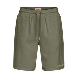 Sweatshorts Blend "Sweatshorts BHBasti", Damen, Gr. L, N-Gr, gr&uuml;n (dusty olive), Obermaterial: 70% Baumwolle CO. 28% Polyester PES. 2% Elasthan EL., Hosen Sweatshorts