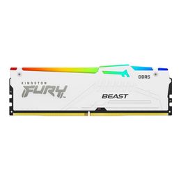 Kingston FURY&trade; Beast DDR5 Speicher 32GB 5600MT/s CL36 DIMM (2er-Kit) Wei&szlig; RGB EXPO